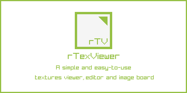 rTexViewer | A simple and easy-to-use textures viewer, editor and image ...